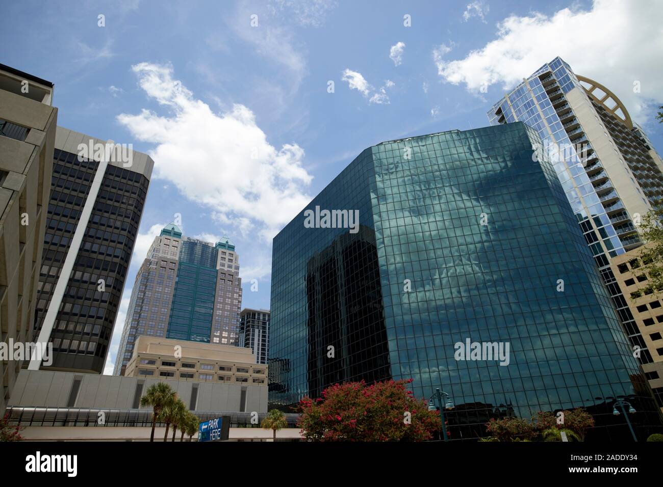 seaside plaza building city of orlando florida usa Stock Photo - Alamy