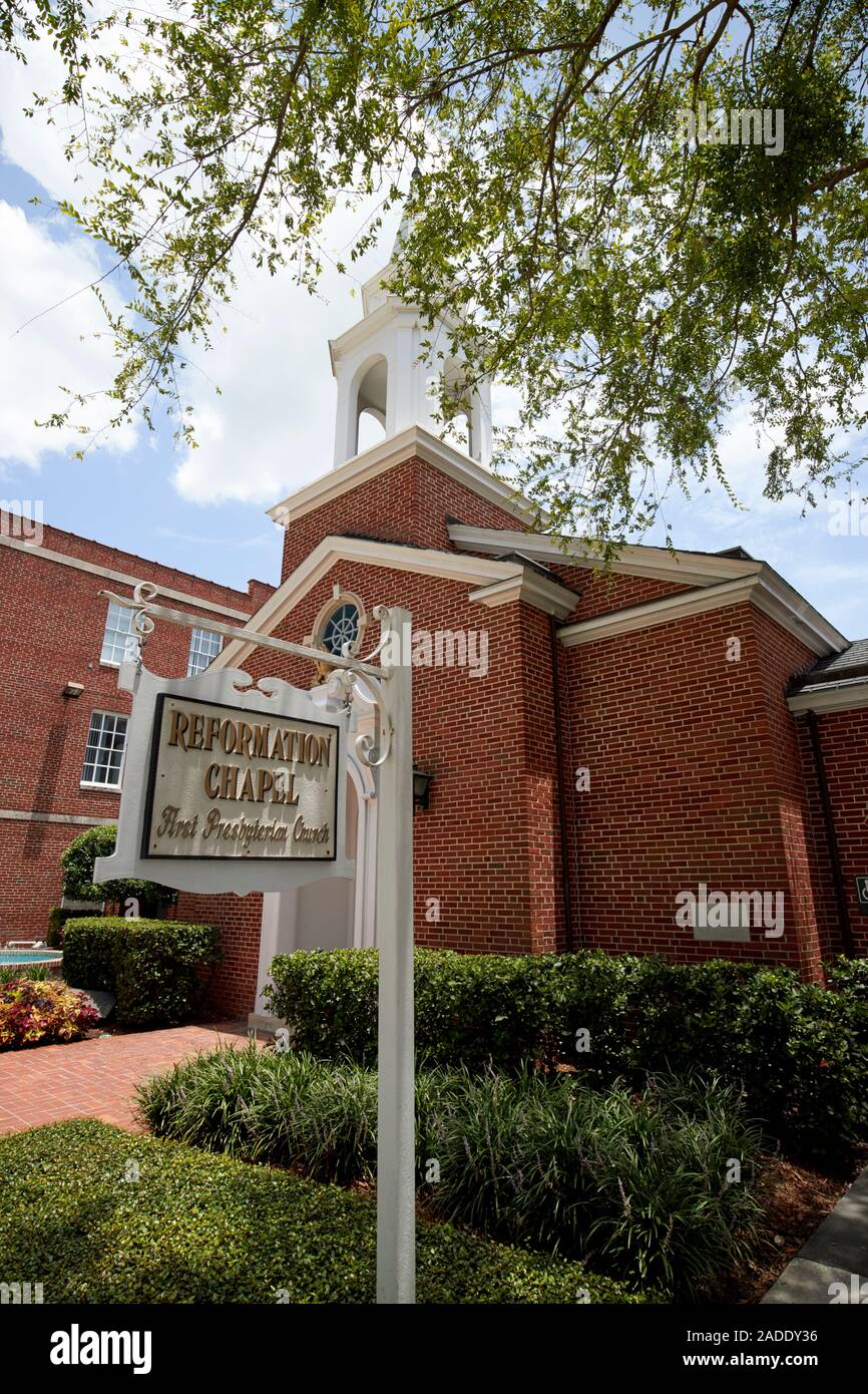 reformation chapel of the first presbyterian church city of orlando ...