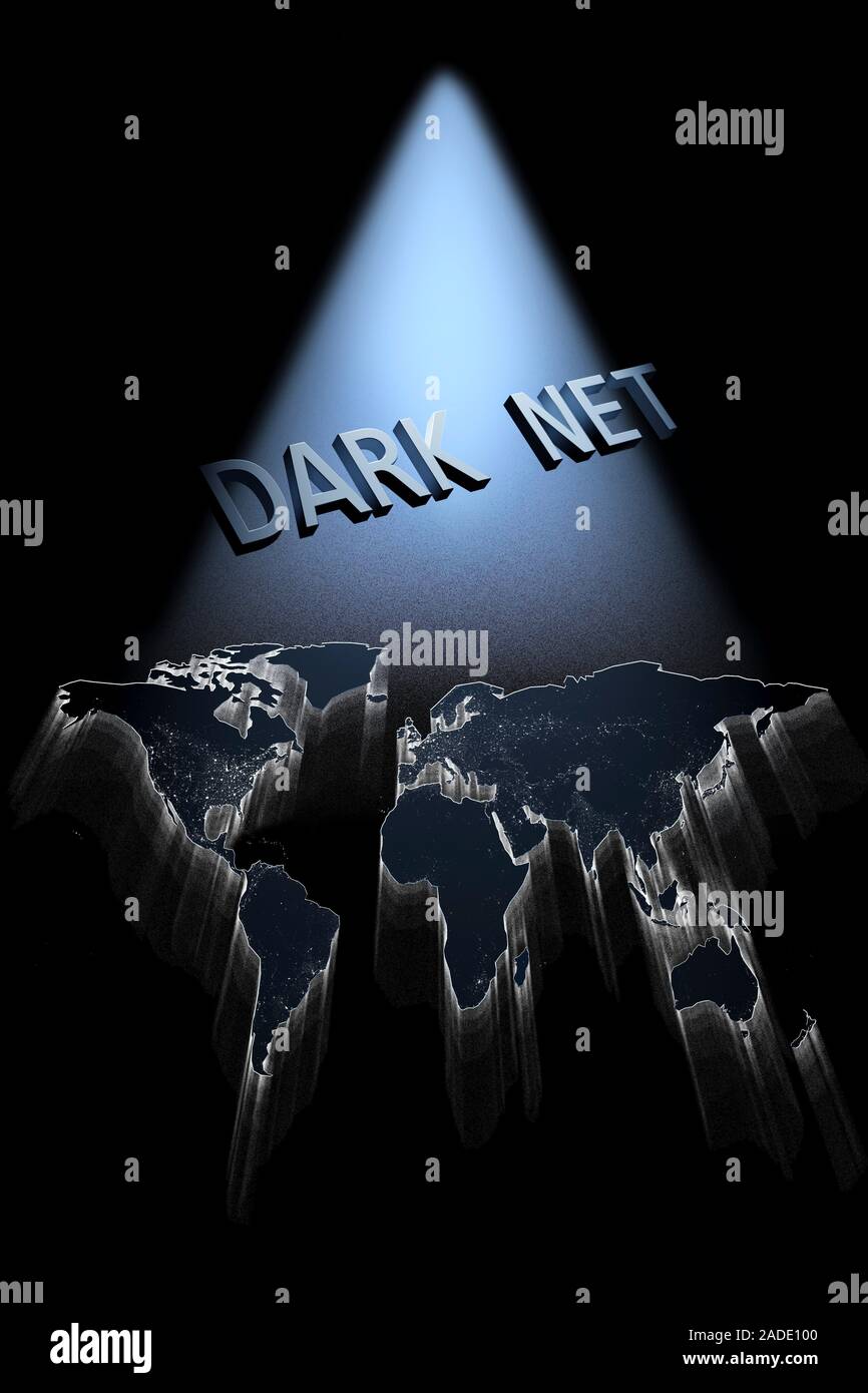 Dark Net, computer illustration Stock Photo - Alamy