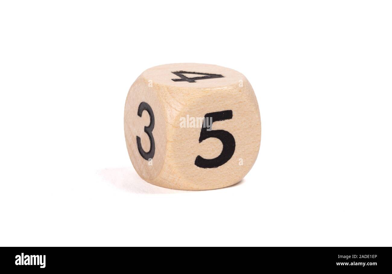 Dice numbers Cut Out Stock Images & Pictures - Alamy