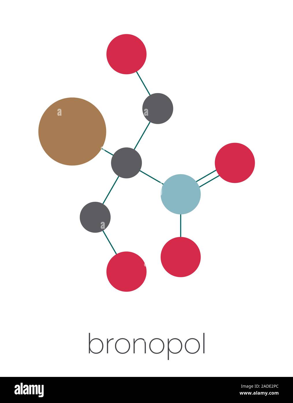 Bronopol preservative molecule. Possibly carcinogenic through ...