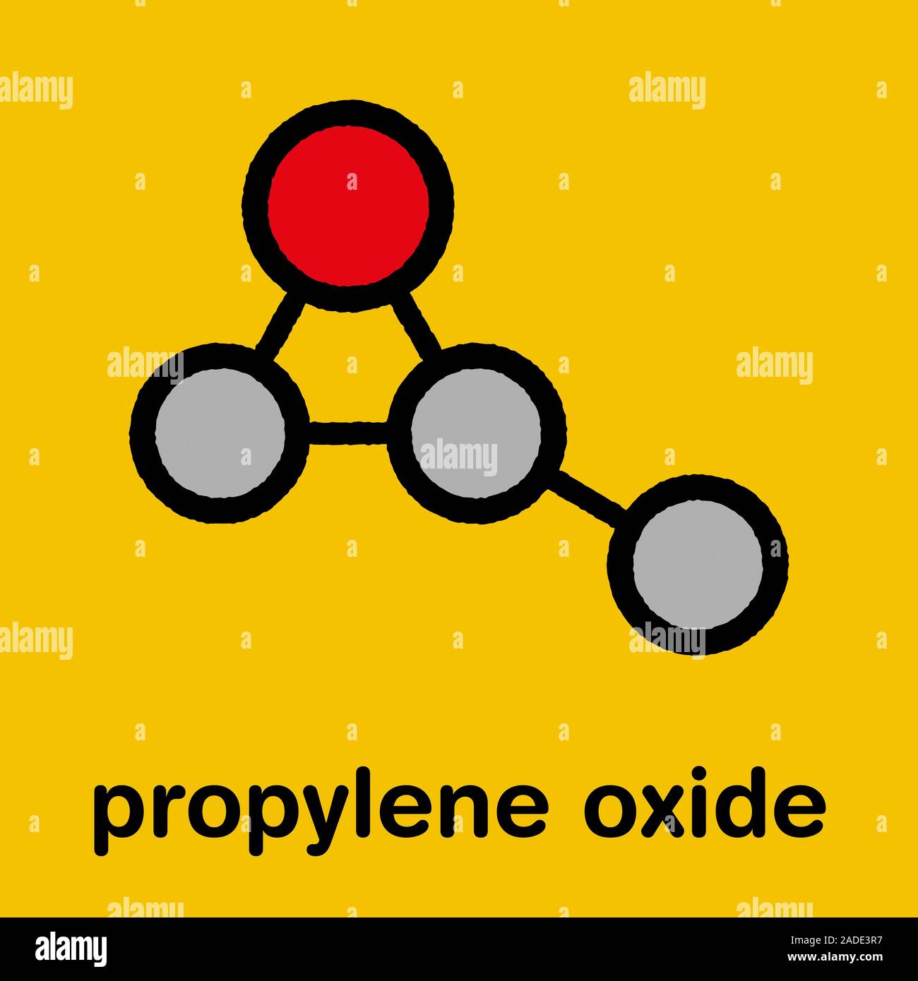 Propylene Oxide Molecule Used As Fumigant In Pasteurization Of Almonds