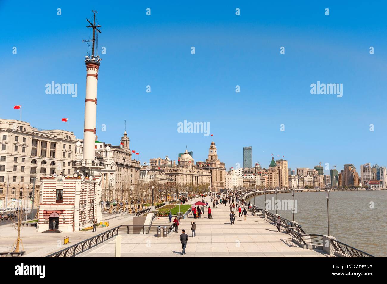 The Bund promenade, Shanghai, China Stock Photo - Alamy