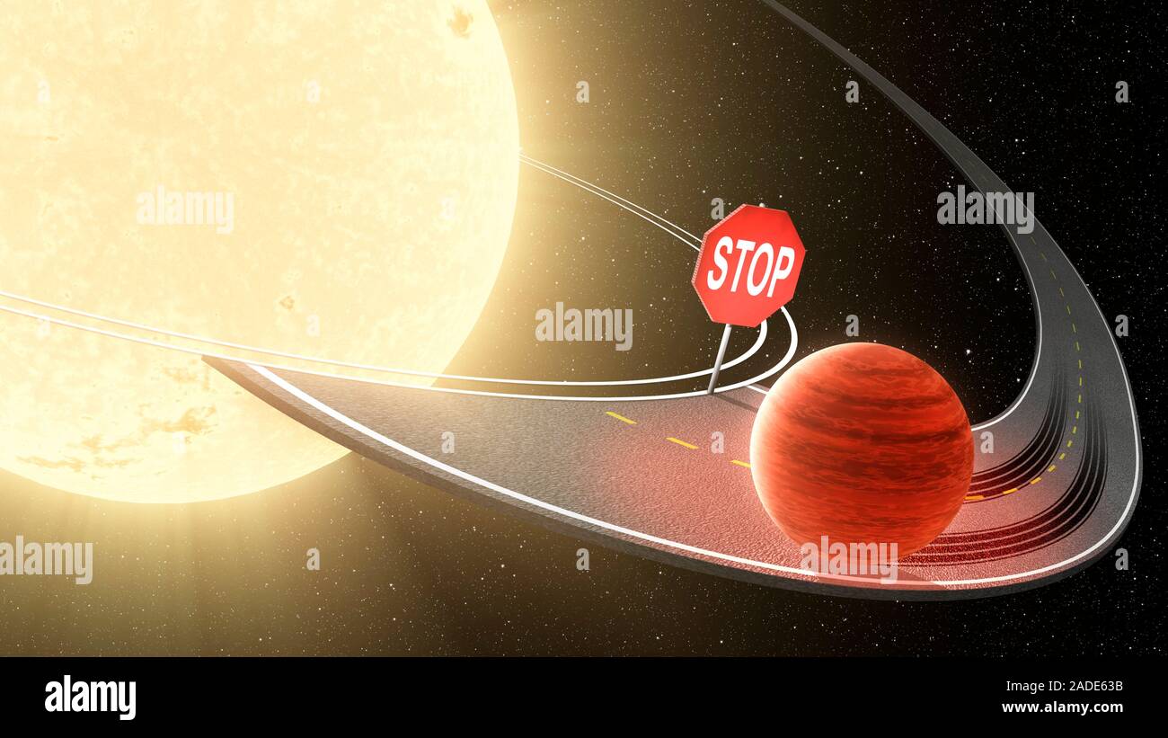 Orbital migration of Hot Jupiters, illustration. Research with NASA's ...