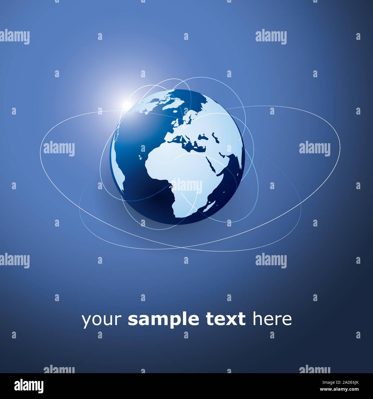 Globe Design Concept Vector Stock Vector Image & Art - Alamy