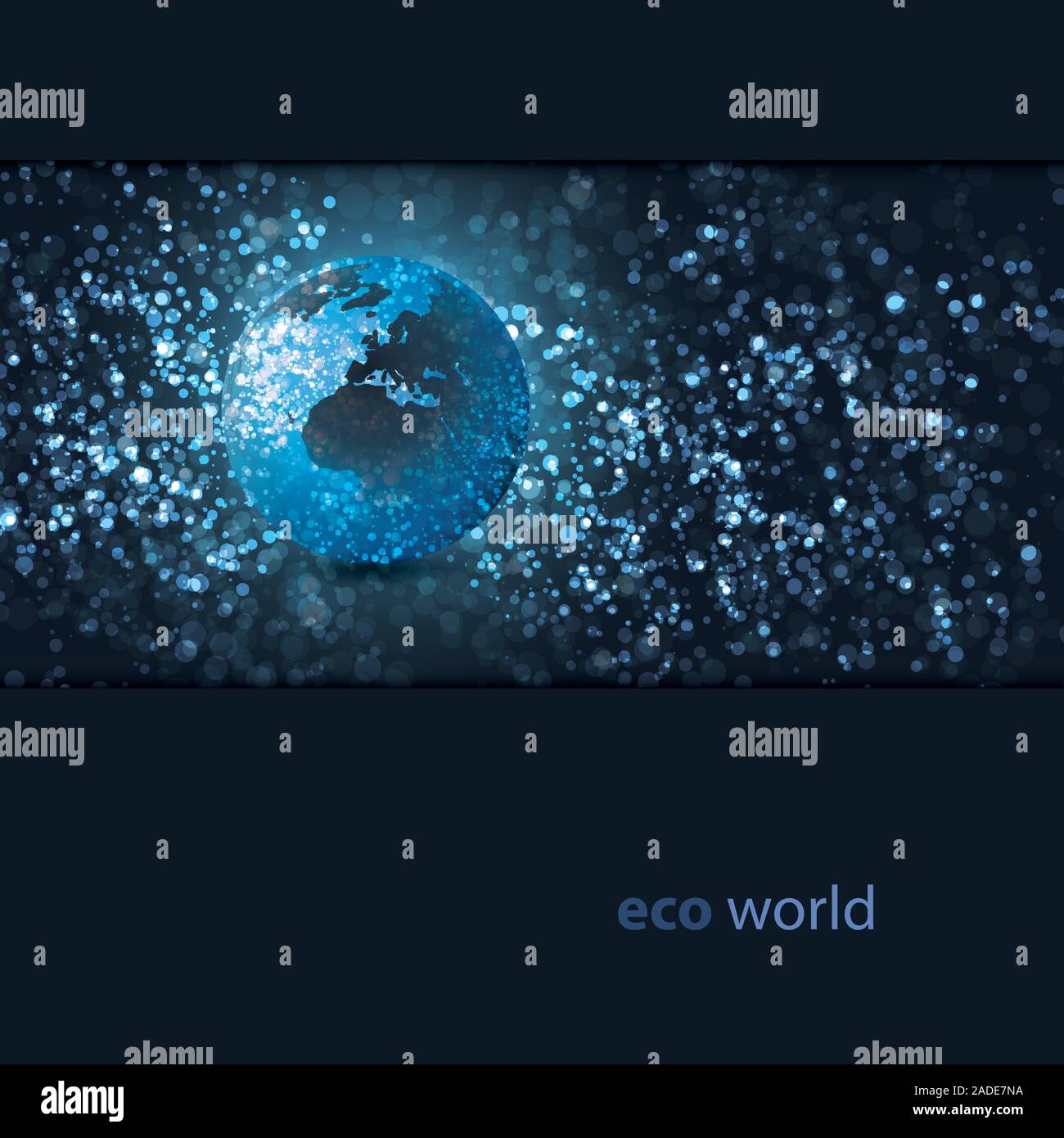 Eco Earth Globe Design Vector Stock Vector Image & Art - Alamy