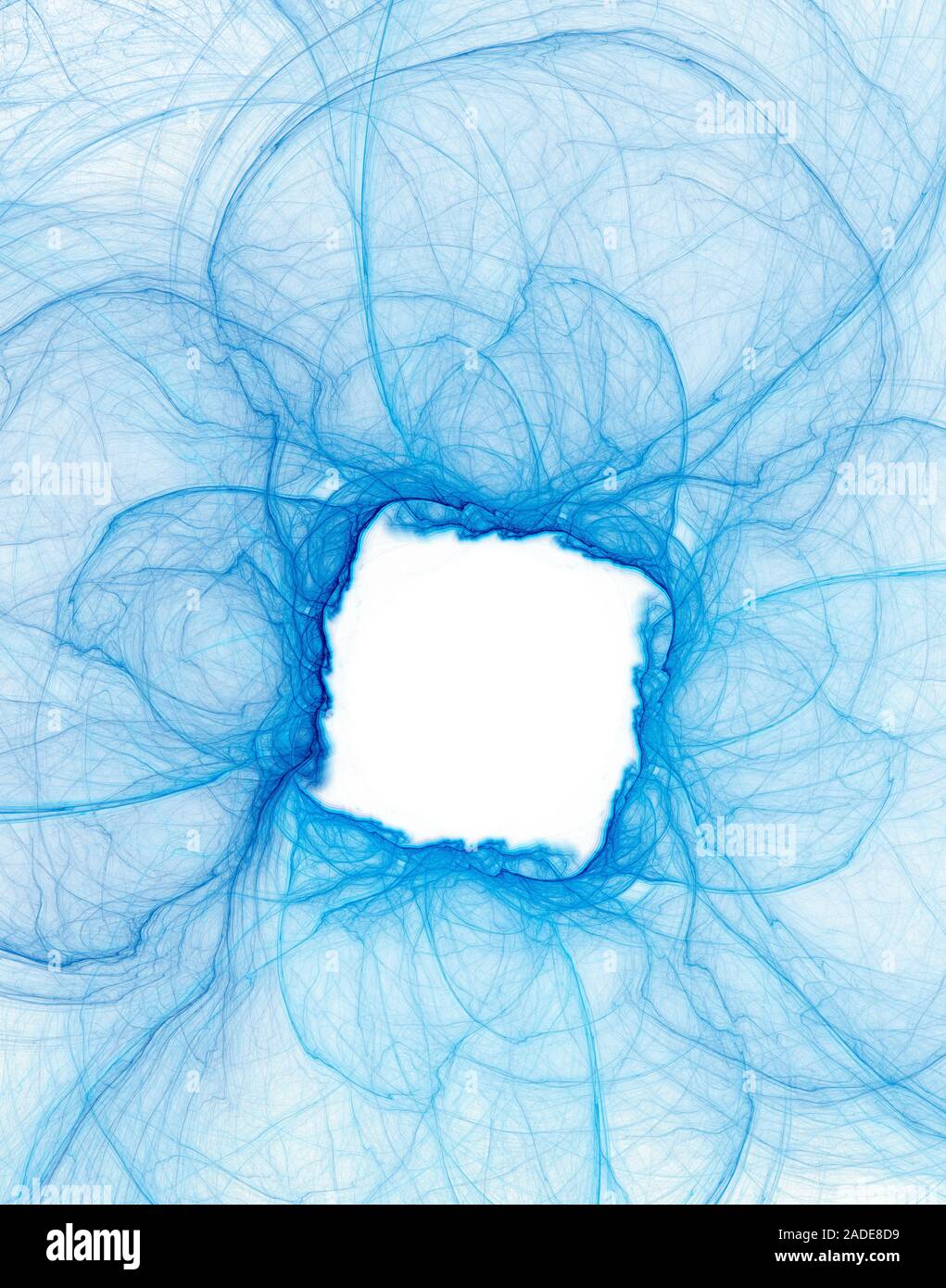 Plasma physics conceptual illustration. Plasmas are a collection of ...