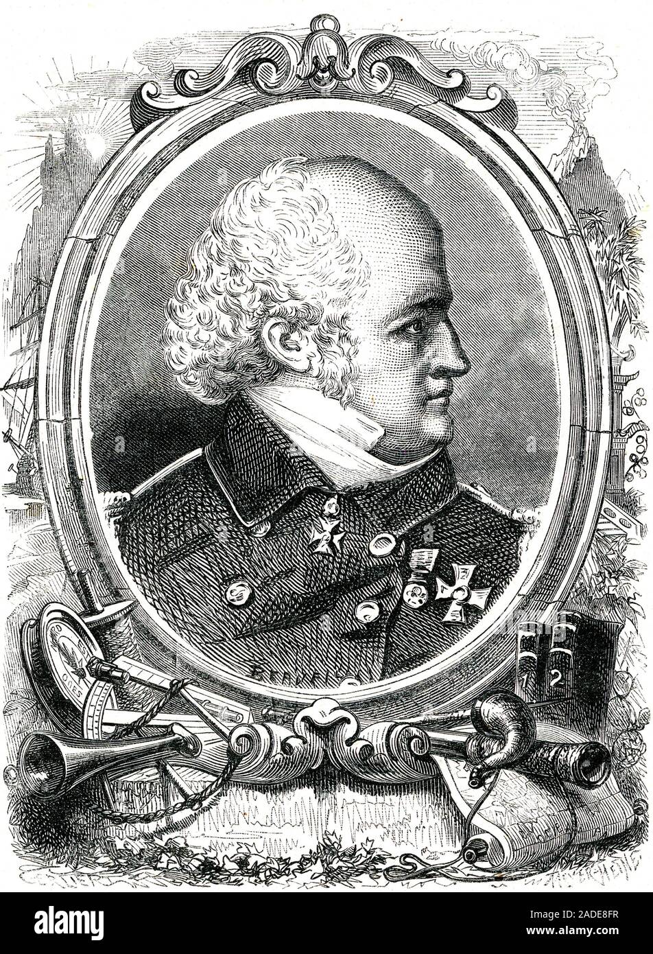 Sir John Franklin (1786-1847), British naval officer and Arctic ...