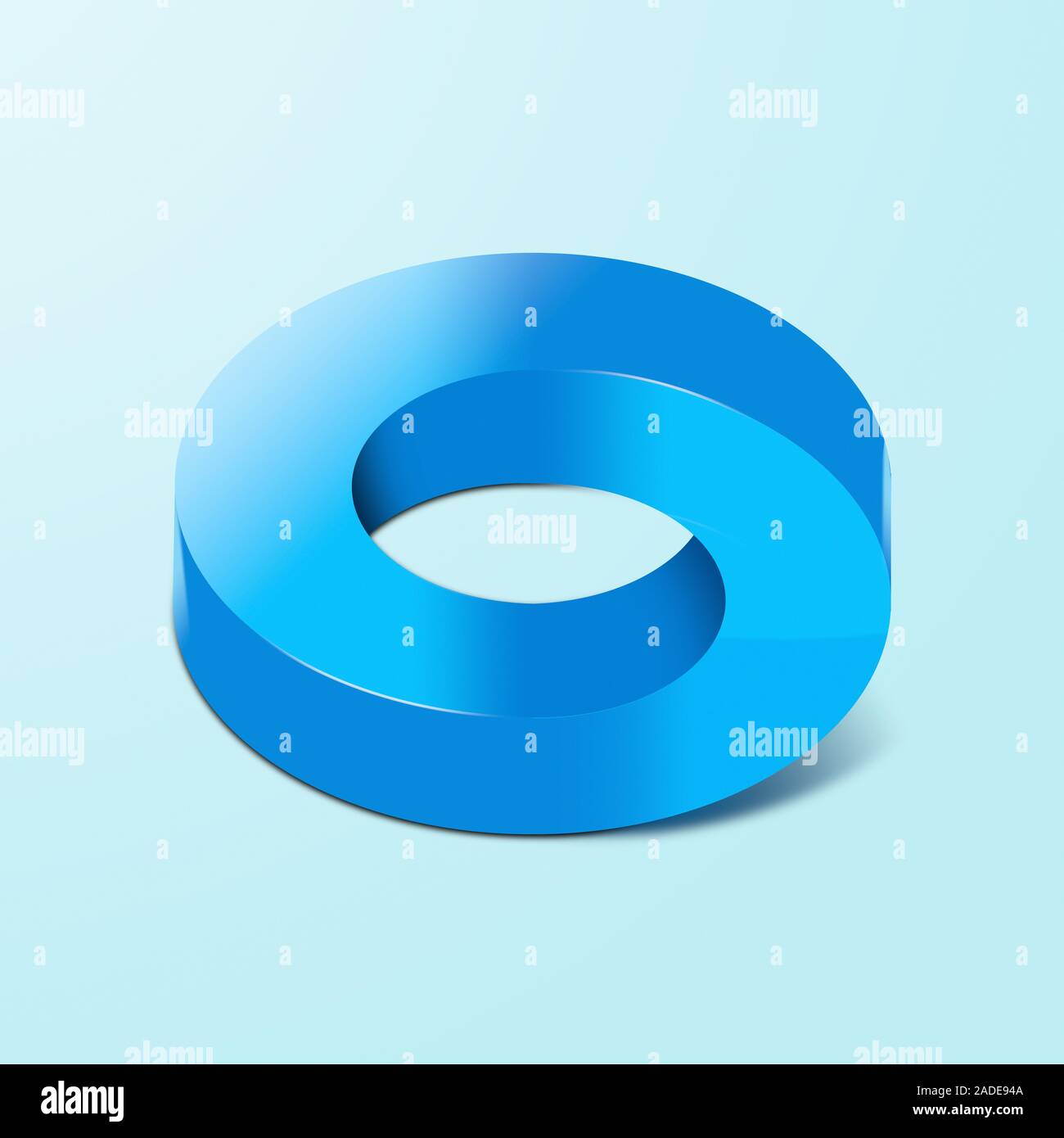 Mobius strip, illustration Stock Photo - Alamy