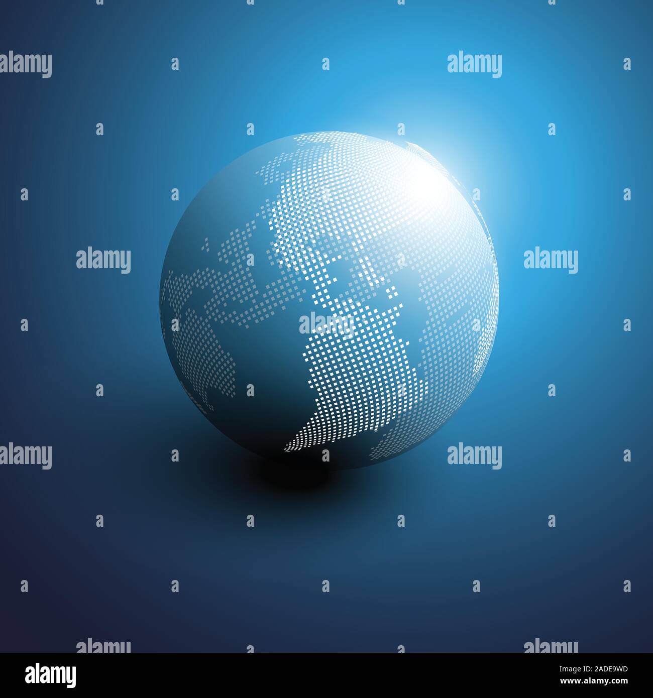 3D Abstract Modern Earth Globe Concept Background Creative Template for ...
