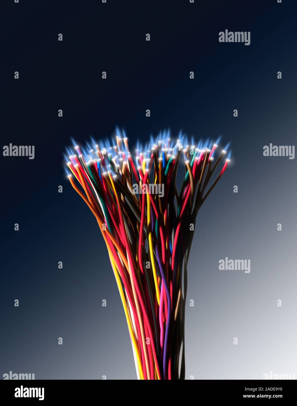 LED lights bunched together Stock Photo - Alamy