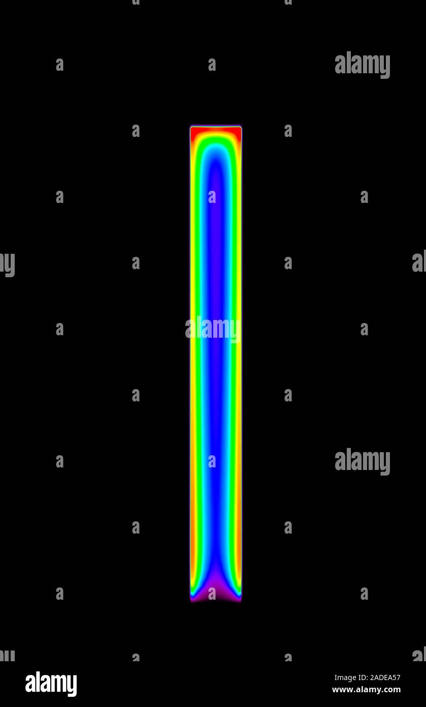 Nanowire Led Simulation Illustration Model Of A Nanowire Based Light