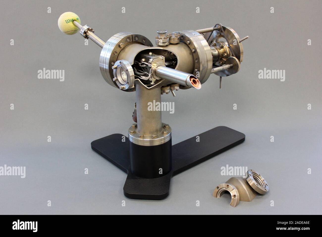 Spin-polarized electron gun, 1970s. This is an example of the ...
