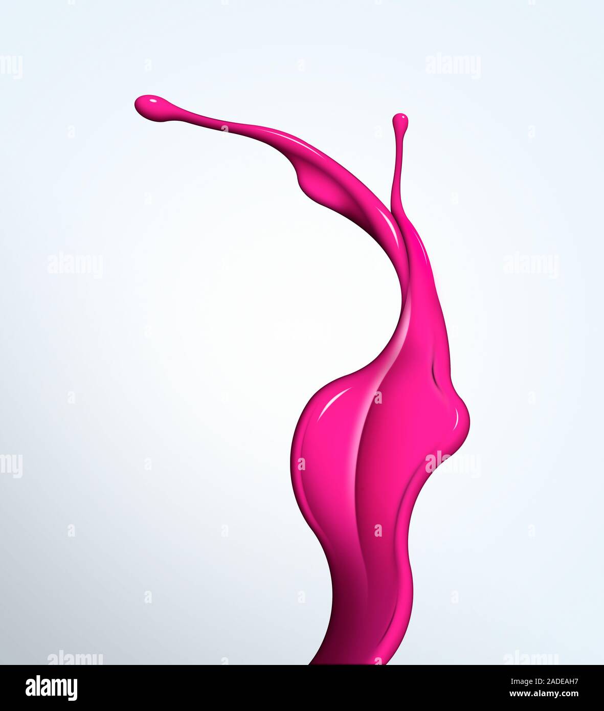 Paint splash, illustration Stock Photo - Alamy