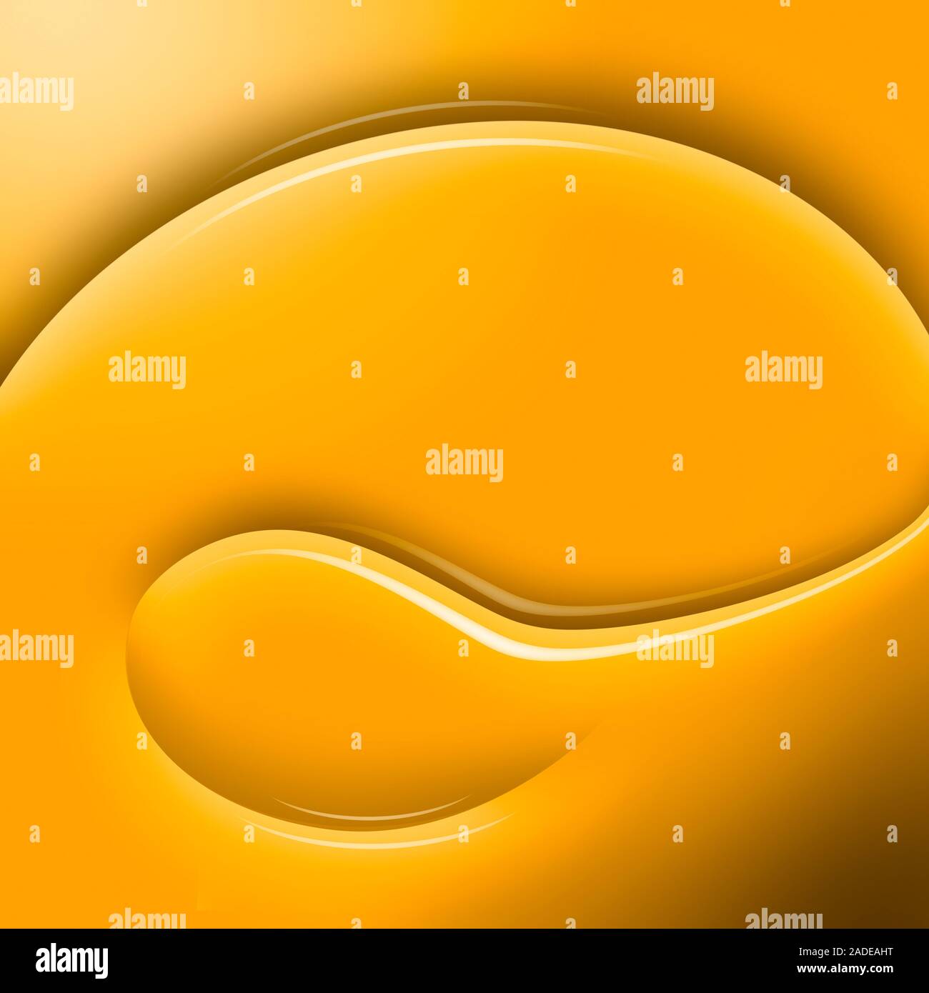 Pattern in viscous liquid, illustration Stock Photo - Alamy