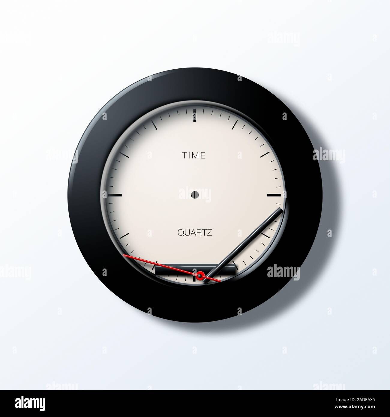 Broken clock, illustration Stock Photo - Alamy