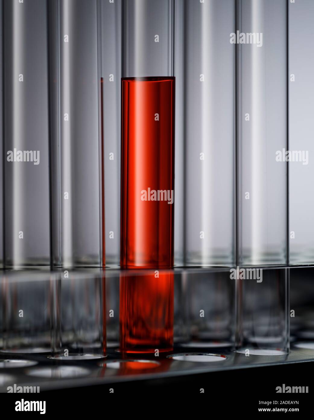 Liquid in test tube Stock Photo - Alamy