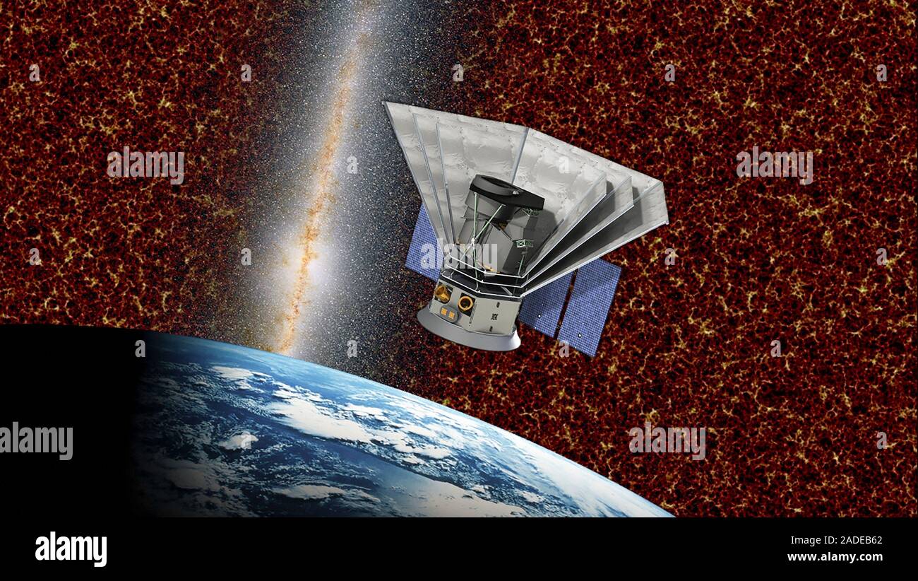 SPHEREx mission spacecraft, illustration. The Spectro-Photometer for ...