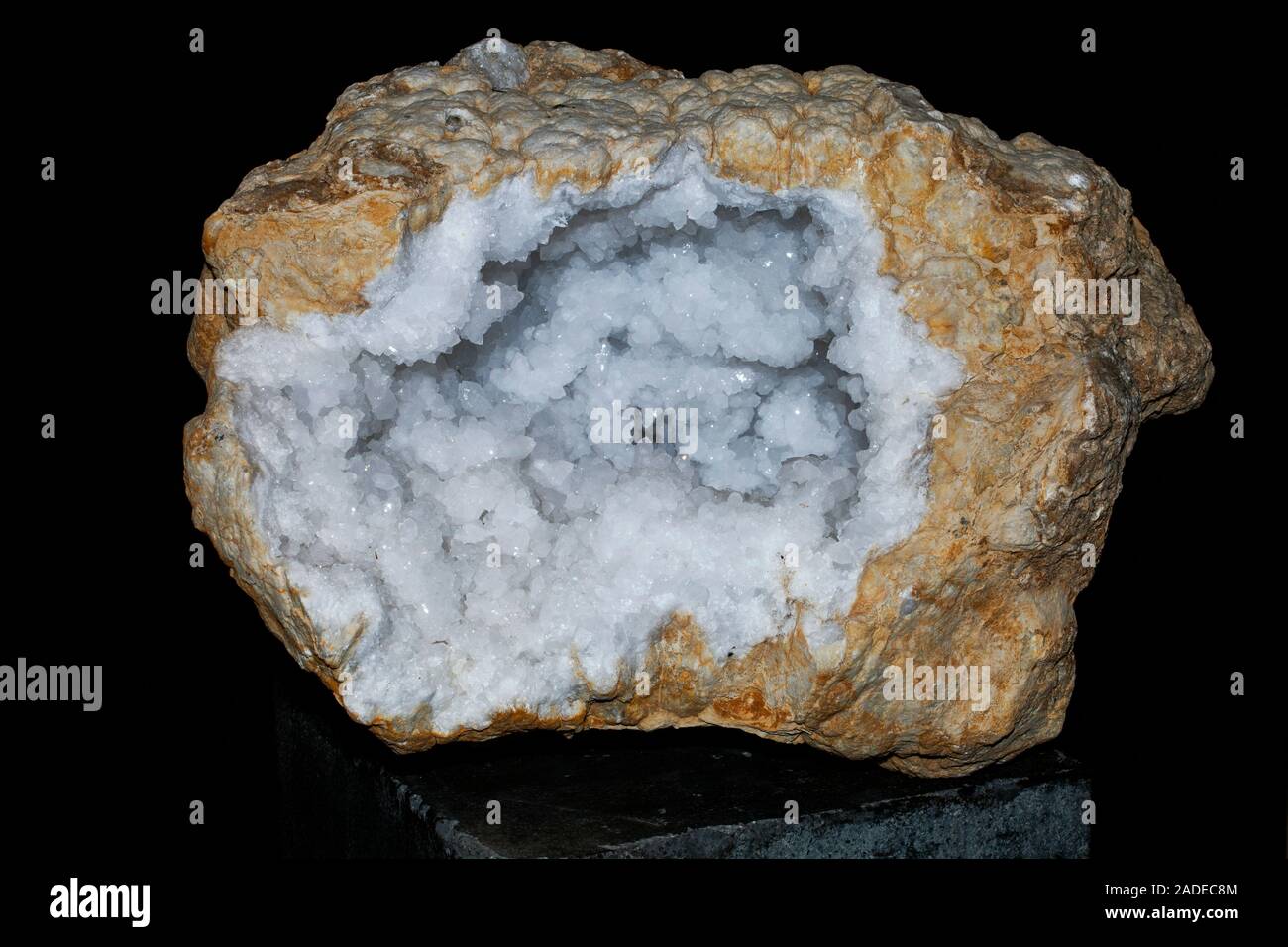 Geodes are more or less round, lump-like nodules in rocks that are more ...