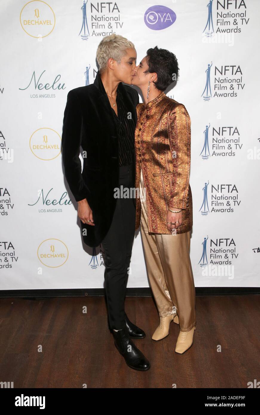 Los Angeles, California, USA. 03rd Dec, 2019. Elizabeth Ludlow, Carlena ...