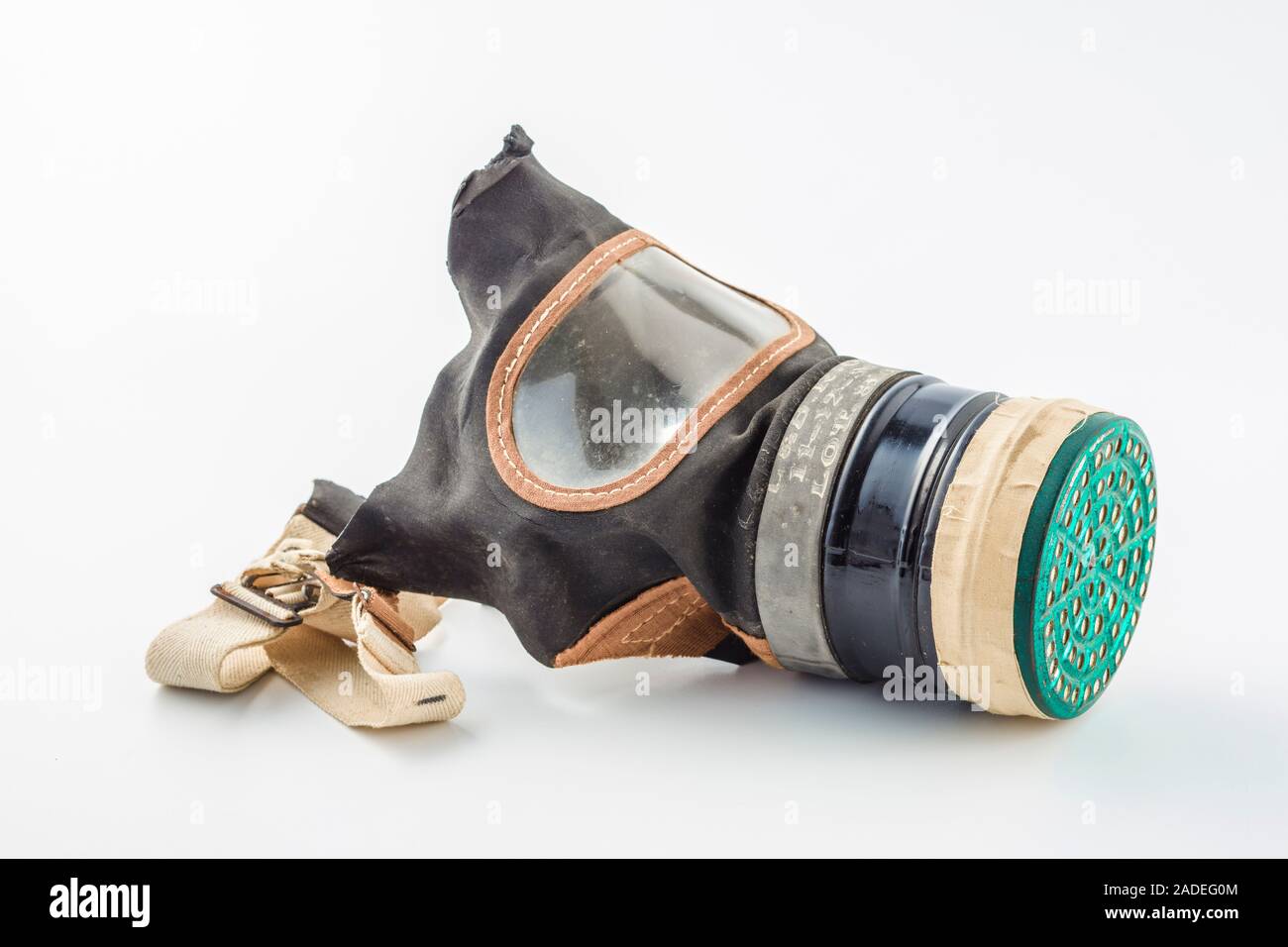 Gas mask, 1940s Stock Photo - Alamy