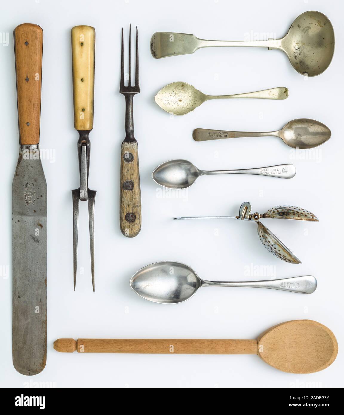 A selection of vintage kitchen utensils Stock Photo - Alamy