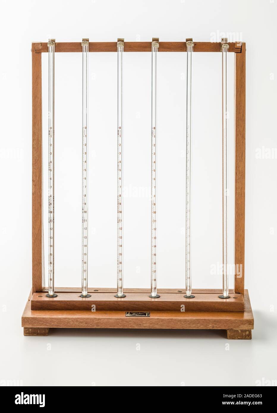 ESR blood test stand from 1945. The erythrocyte (red blood cell ...