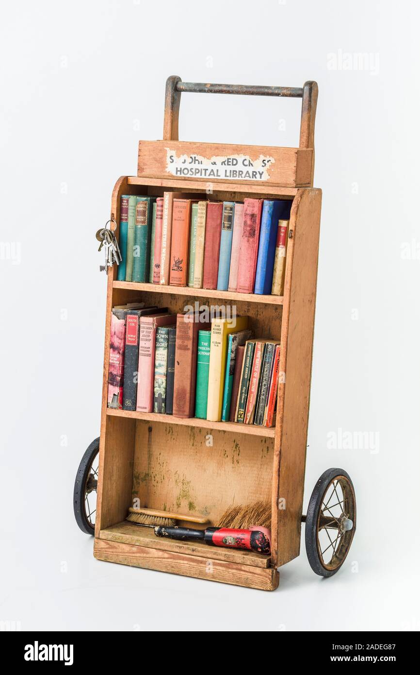 Old Library Cart 🗝 Here's Librarian Lois Henze Visiting A Monroe