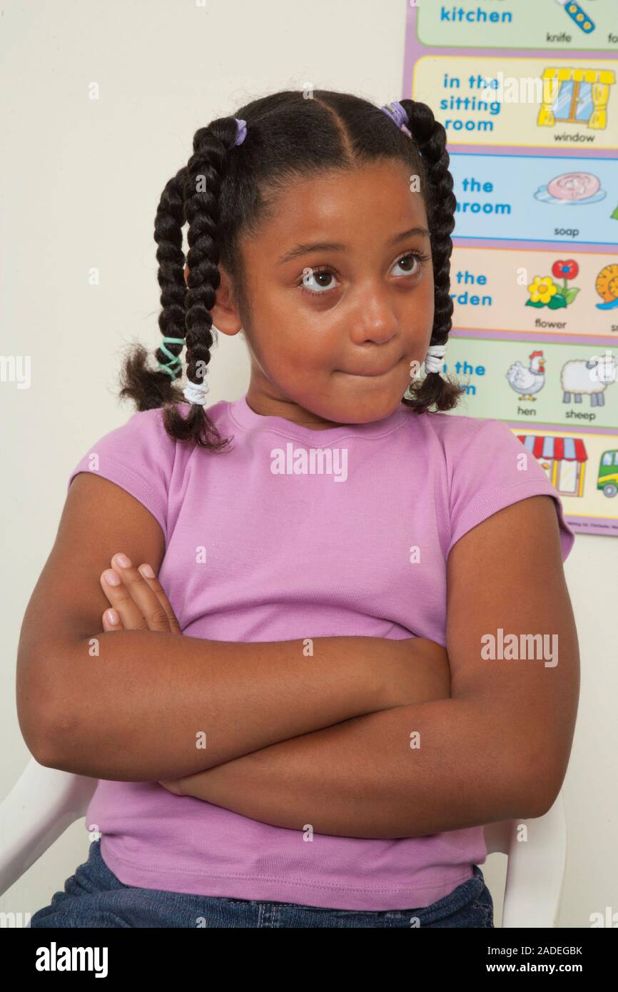 Child and poster Stock Photo - Alamy