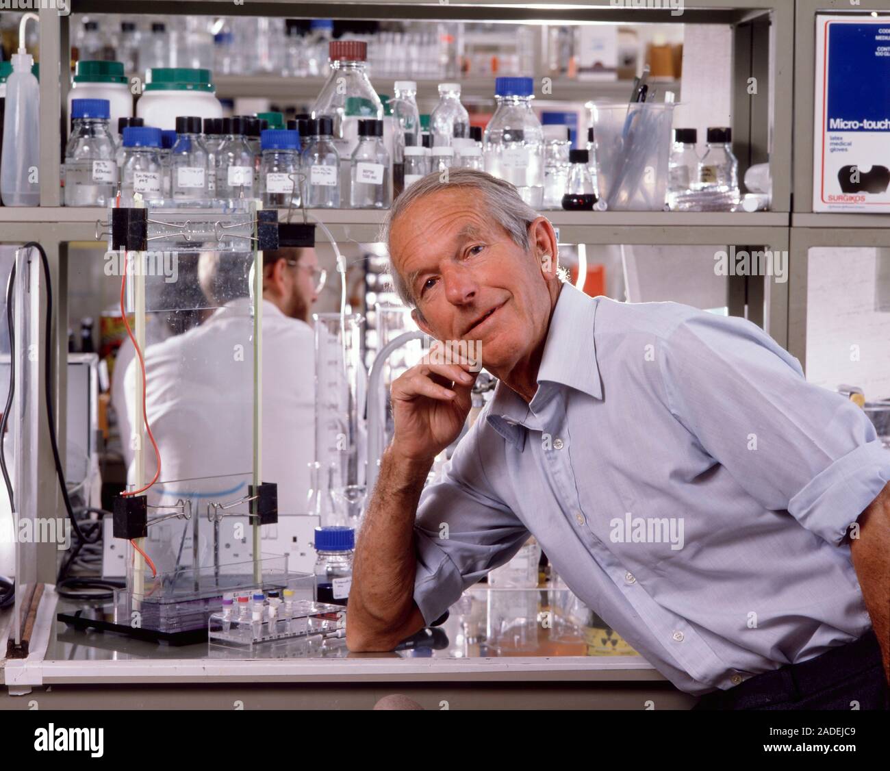 Frederick Sanger (1918-2013), British biochemist and double Nobel ...