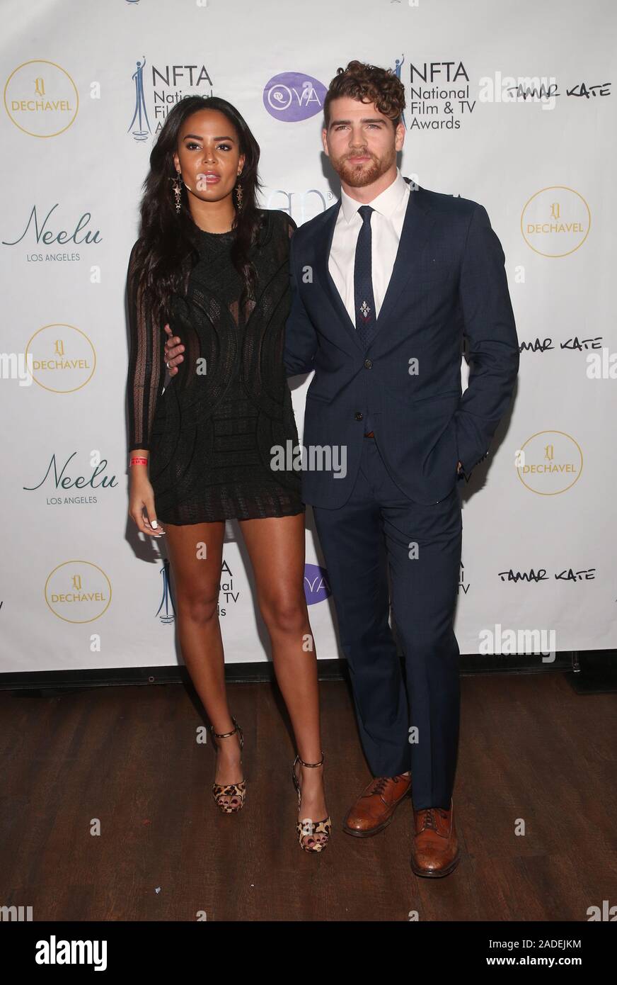 Los Angeles, California, USA. 03rd Dec, 2019. Kyra Green, Cash Barnett ...