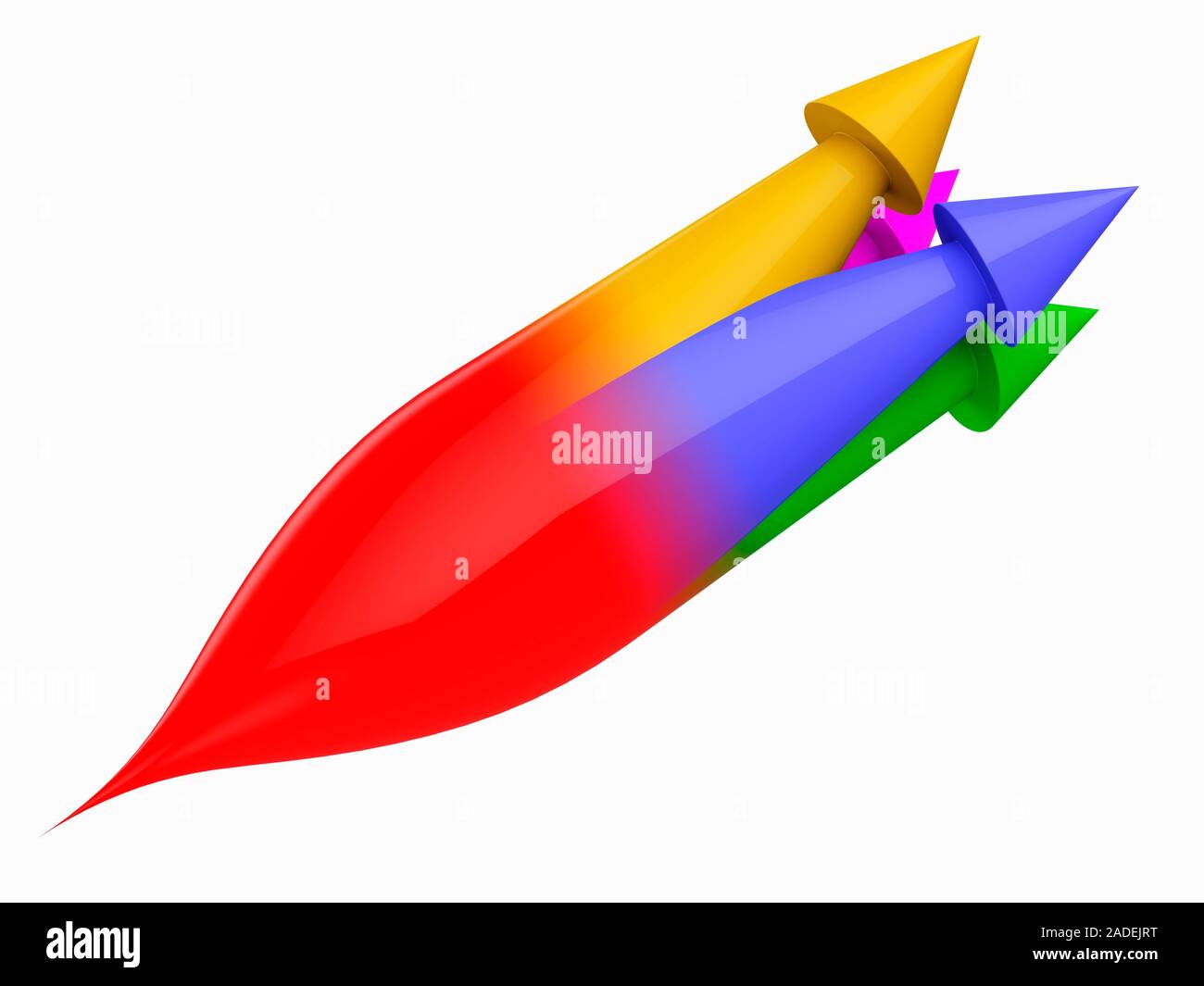 Four Forces Conceptual Illustration Of The Three Forces Of The