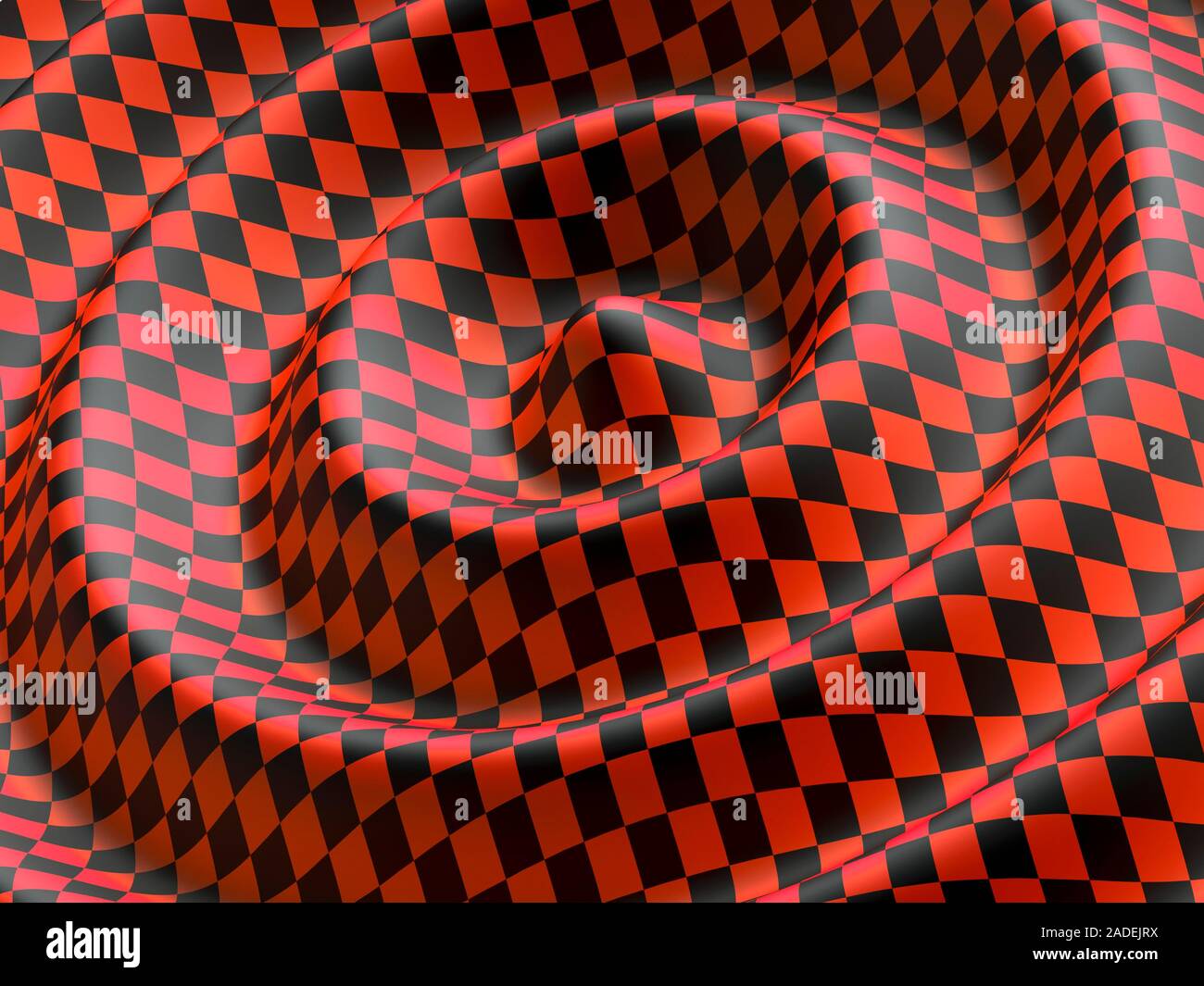 Gravitational wave. Conceptual illustration of a gravitational wave, a ...