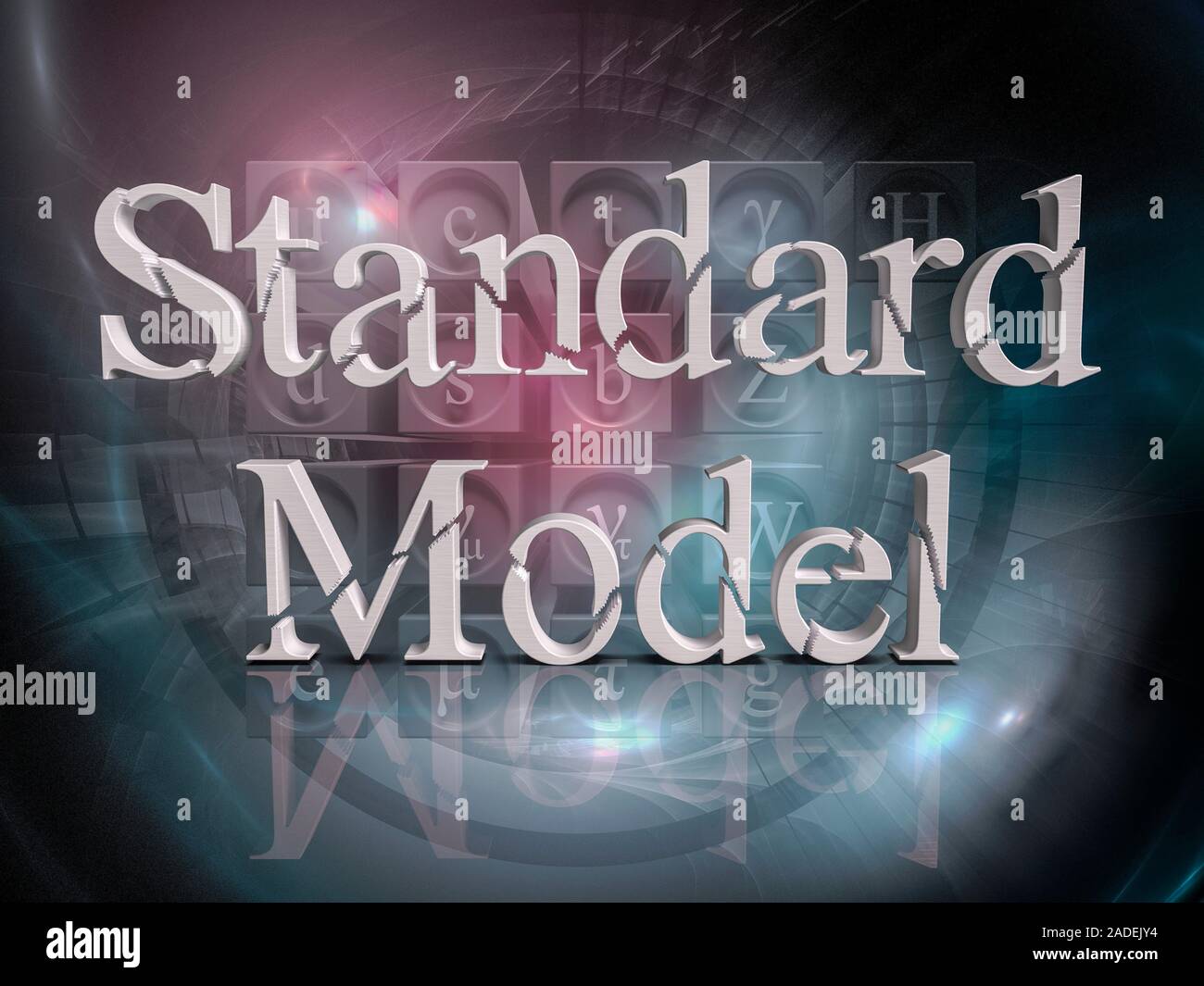 Particle physics standard model. The standard model of particle physics ...