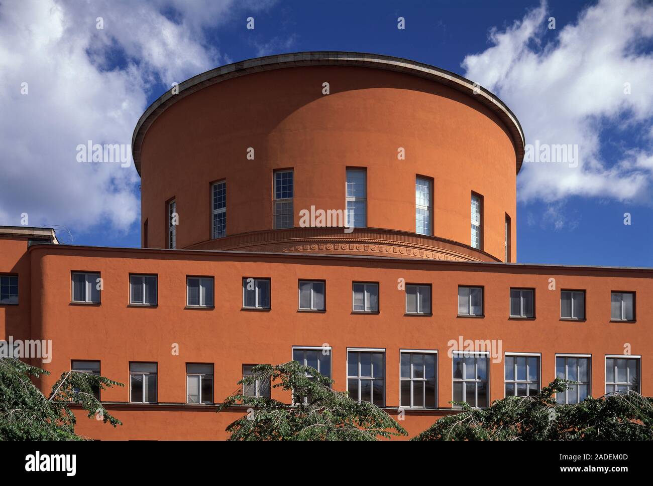 Stockholm Public Library, Sweden. Designed by Swedish architect Gunnar ...