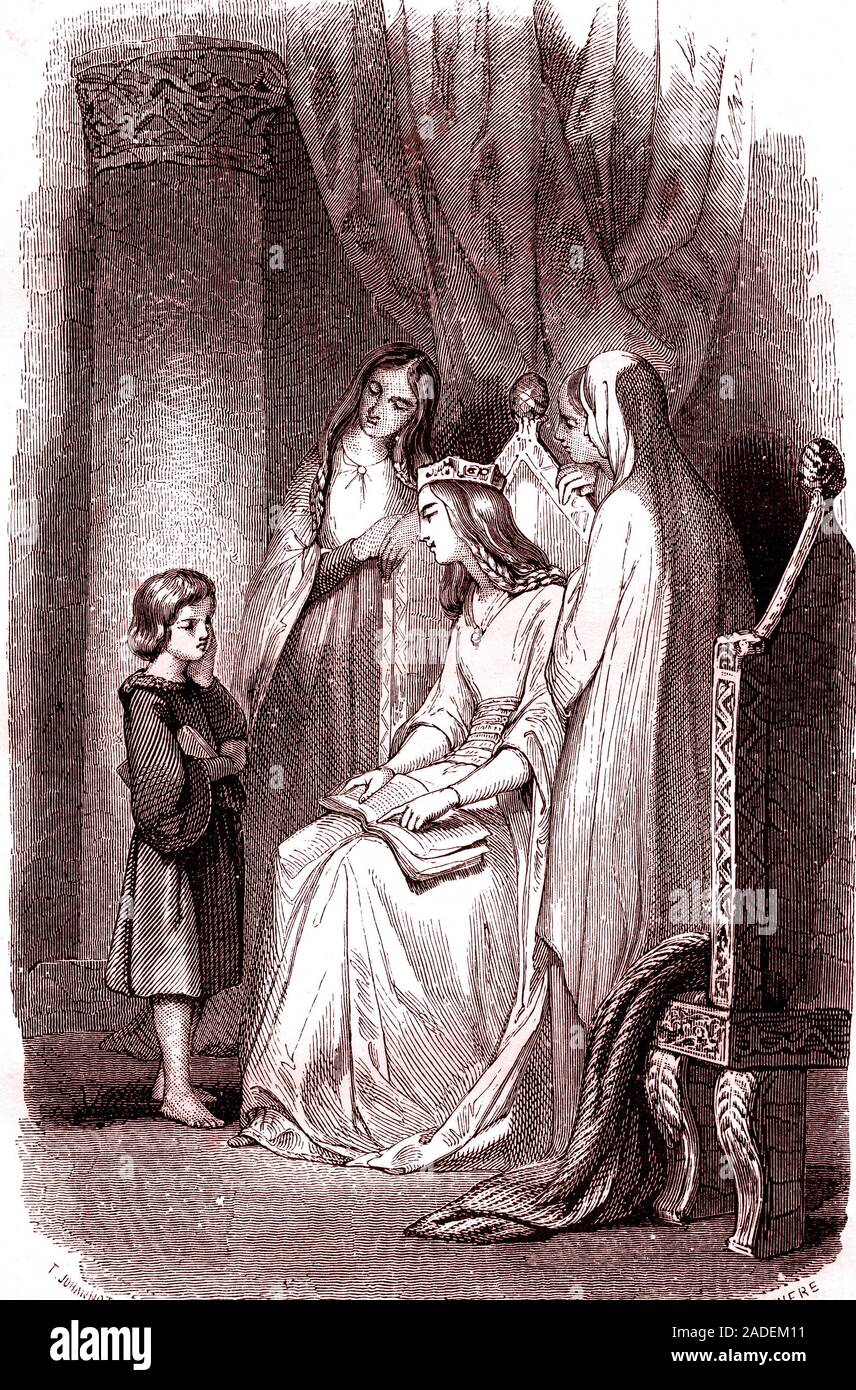 Edith of Wessex, Queen of England, 11th century. Historical ...