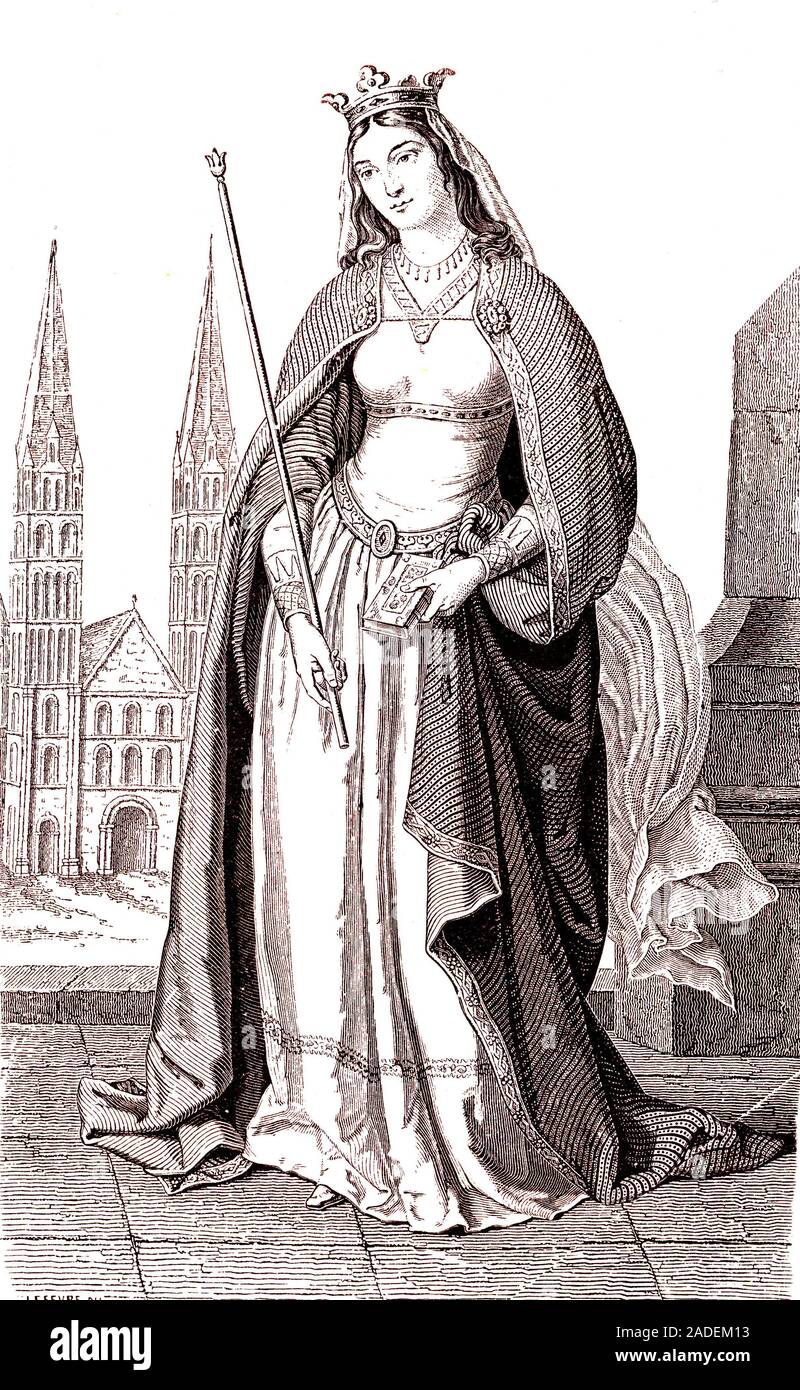 Matilda of Flanders (1031-1083), Queen of England and wife of William ...