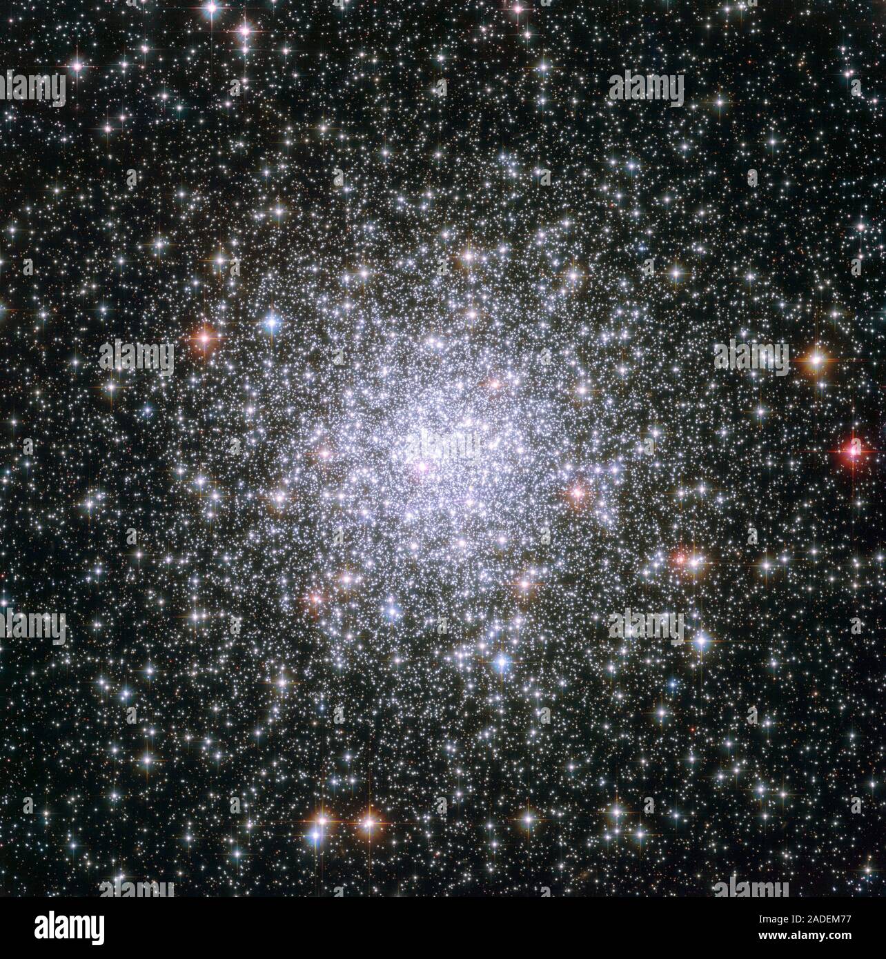 Messier 69 is a ball of stars (globular cluster) located about 29,700 ...