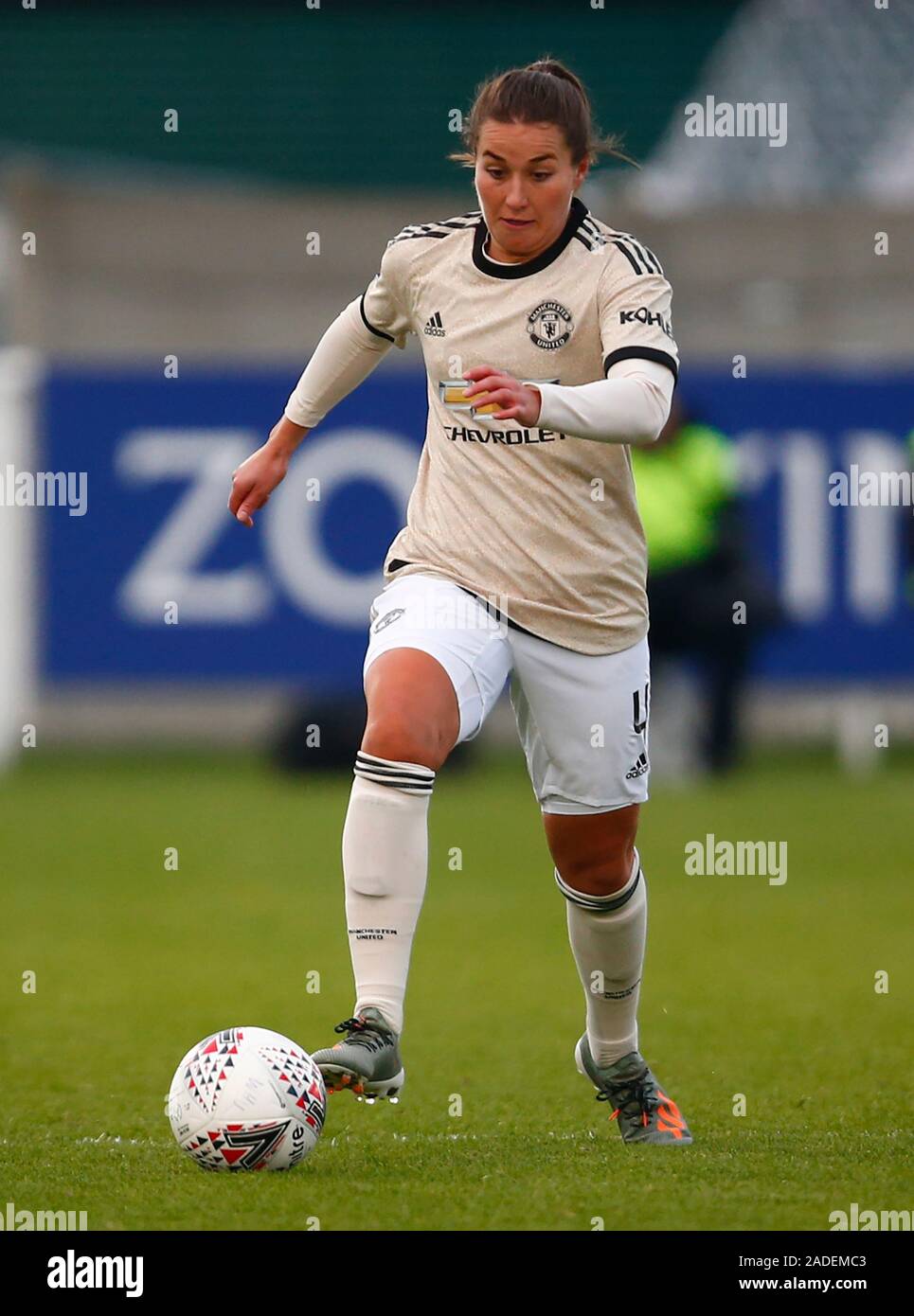 DAGENHAM, ENGLAND - DECEMBER 01: Amy Turner of Manchester United Women ...