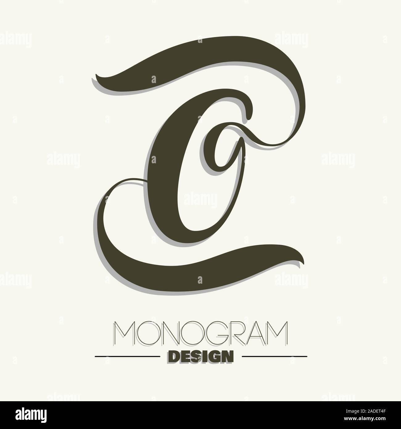 Letter O lettering design for product and business branding Stock ...