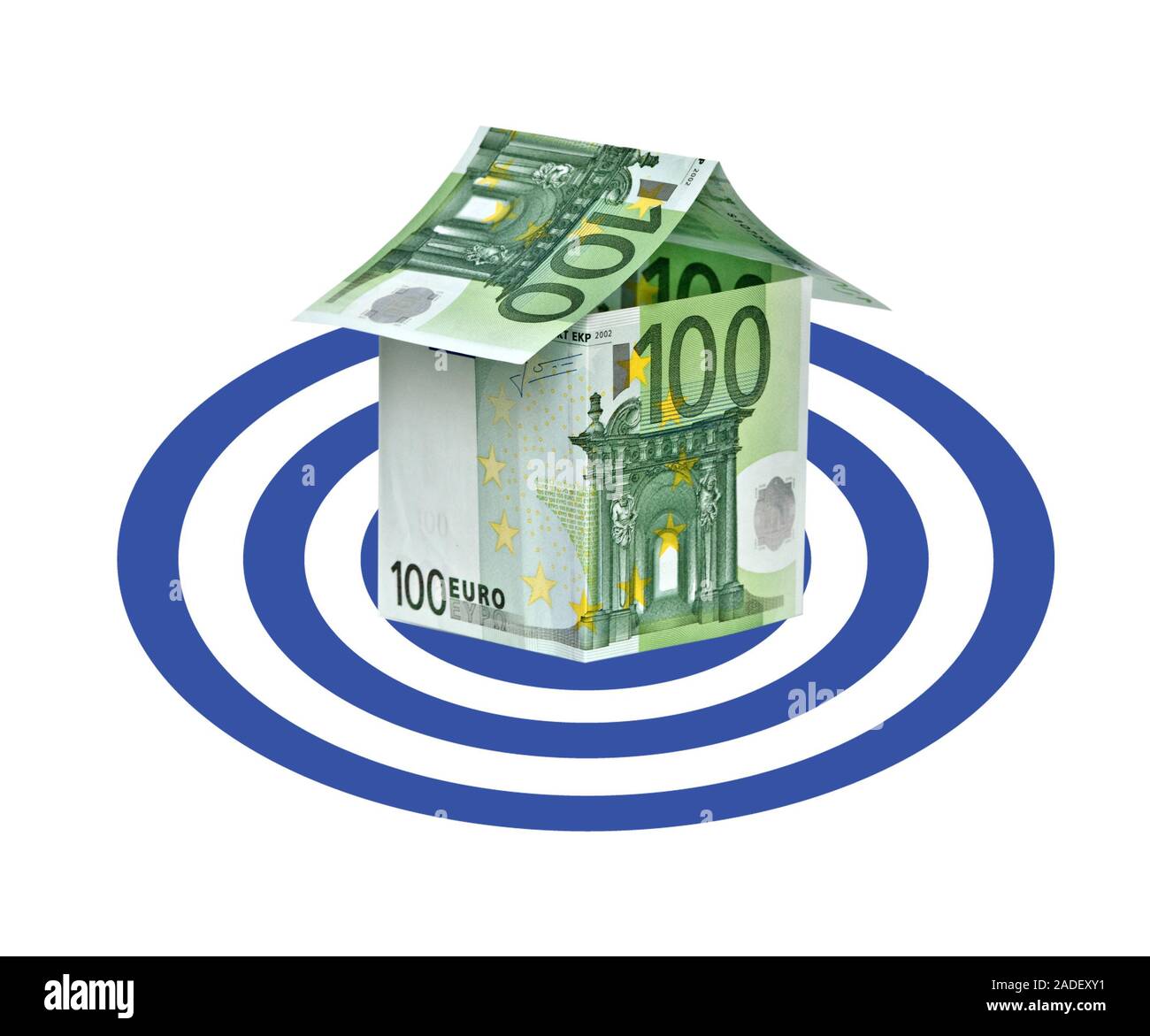 House as a target Stock Photo - Alamy