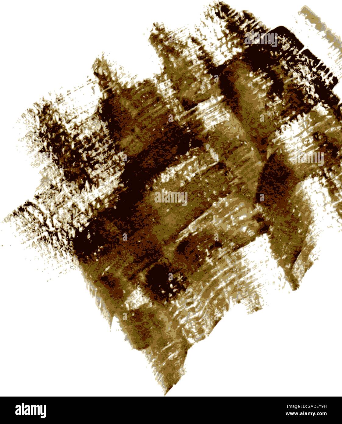 Watercolor blotch isolated on white background Stock Vector Image & Art ...