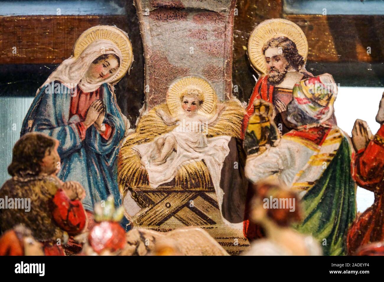 Christmas Nativity scene Traditional Scenes from the birth of Jesus ...