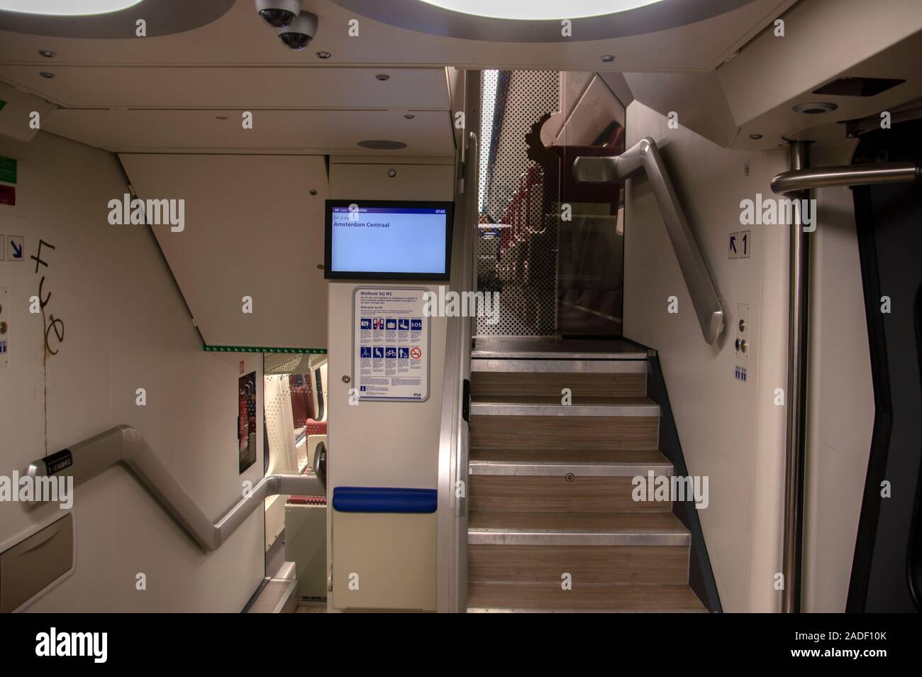 Inside A NS Train At Den Helder The Netherlands 2019 Stock Photo - Alamy