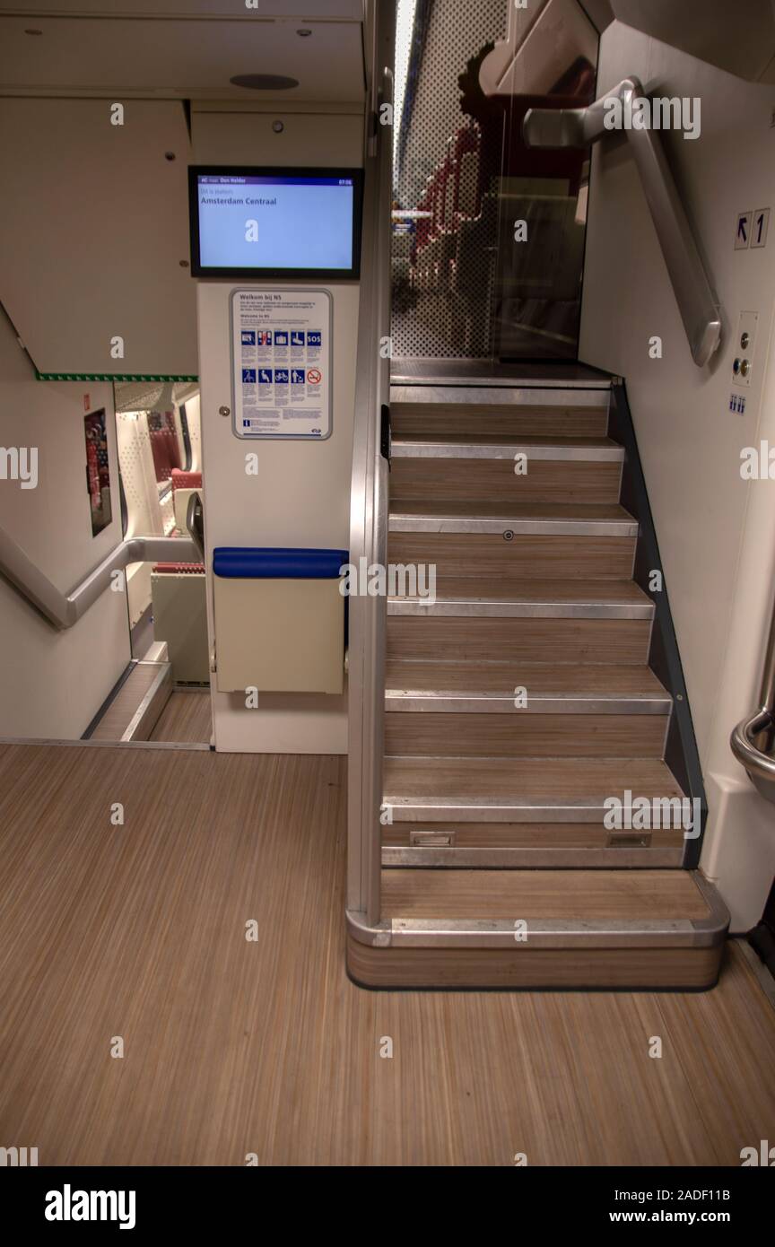 Inside A NS Train At Den Helder The Netherlands 2019 Stock Photo - Alamy