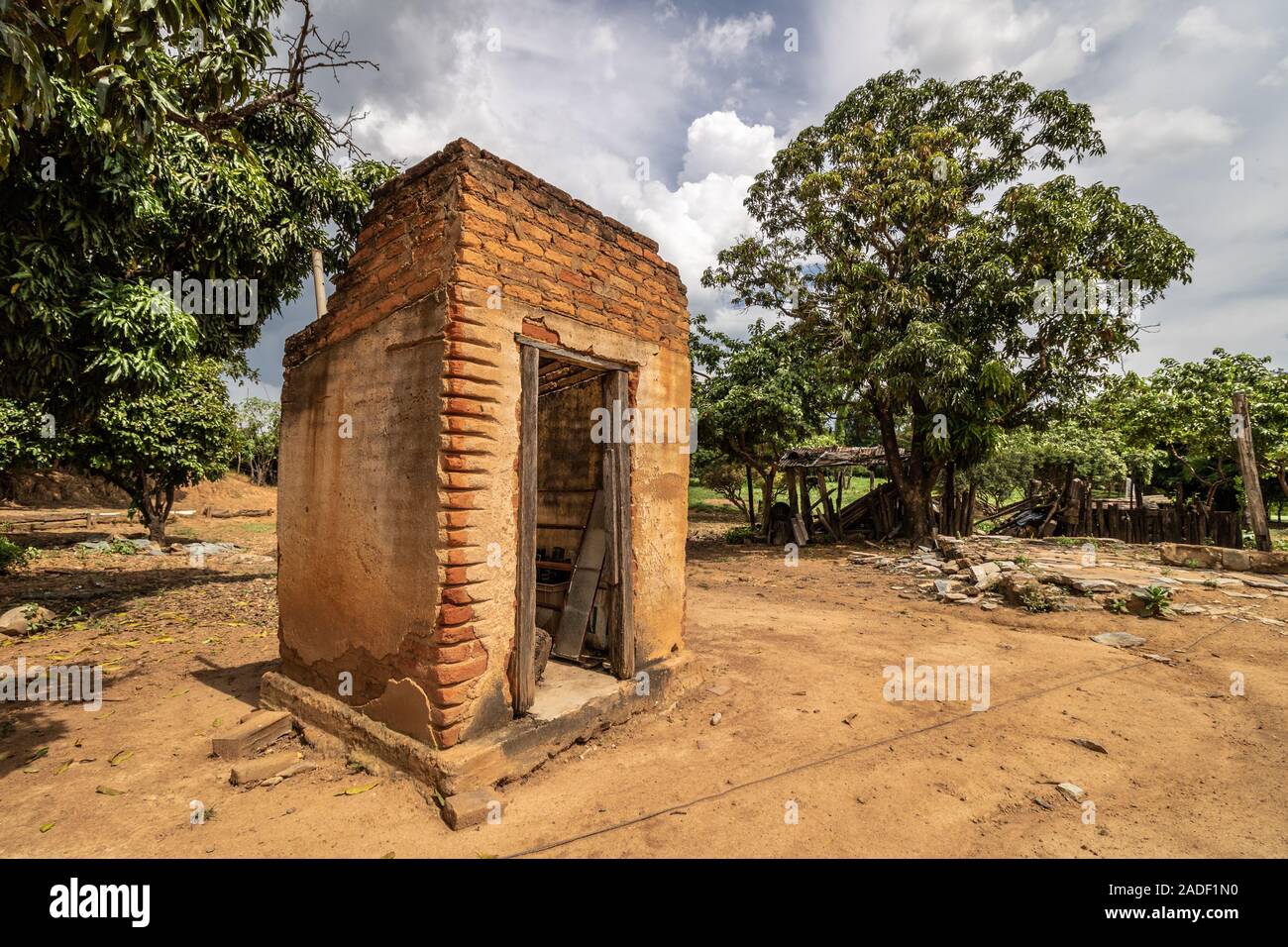 buildings of an old farm in the interior of Brazil Stock Photo - Alamy