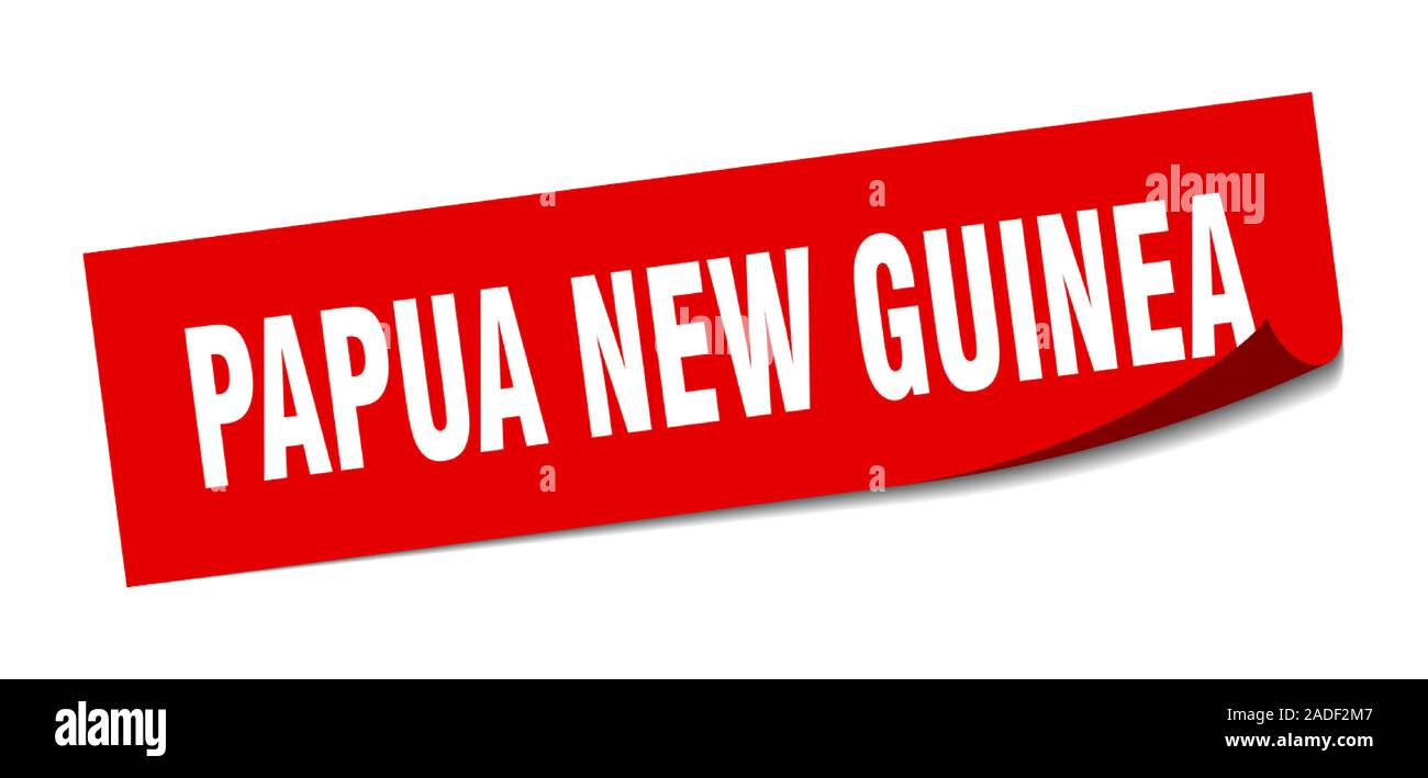 Welcome papua new guinea red hi-res stock photography and images - Alamy