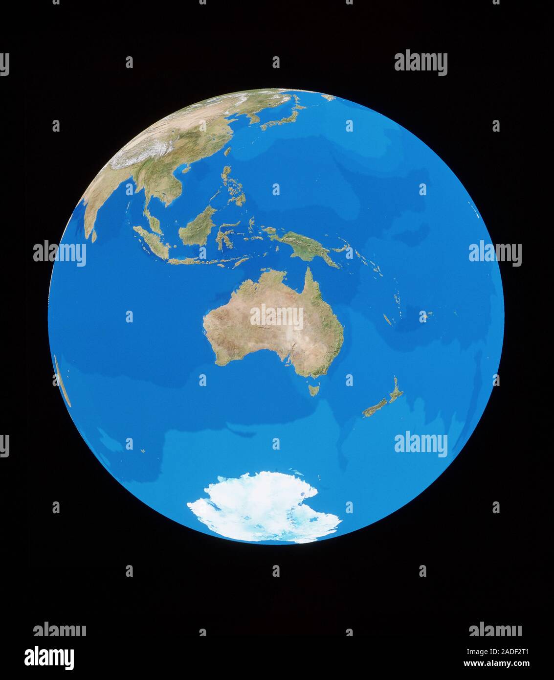 Not for poster use Earth from space. Cloudless satellite image of the ...