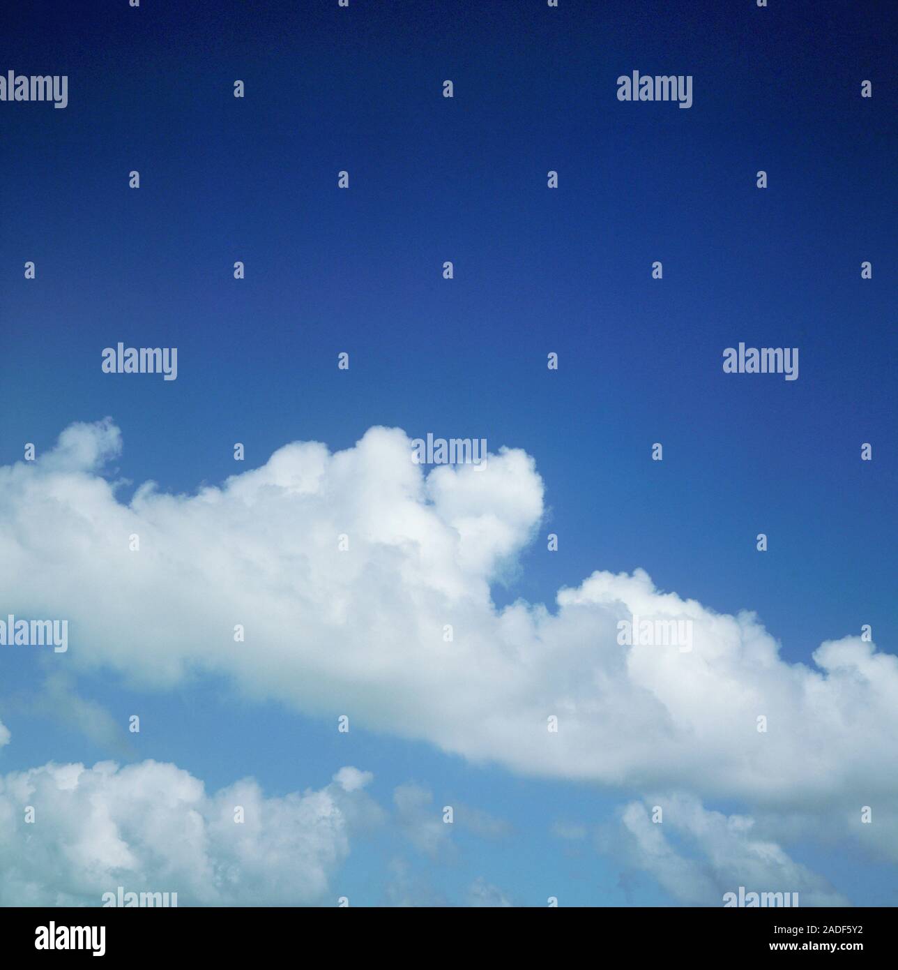 Stratocumulus clouds. Clouds are formed when air containing water ...