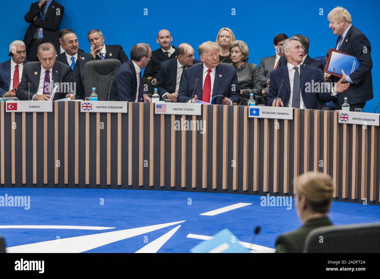 Leaders of member countries of nato hi-res stock photography and images ...